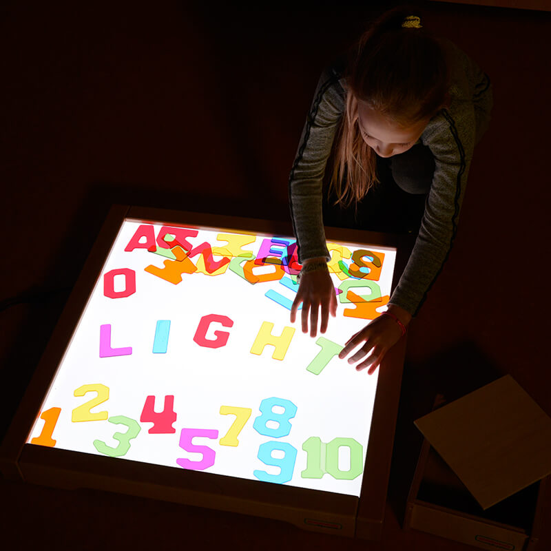 38 pieces translucent numbers and alphabets set